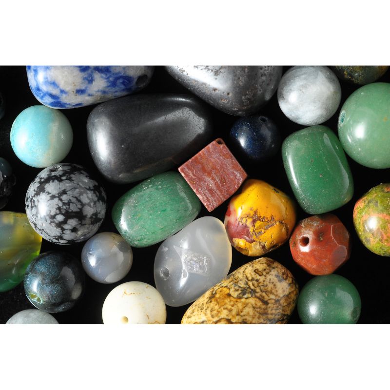 Pierre semi-précieuse varié – Les Artisans Indiens du Québec