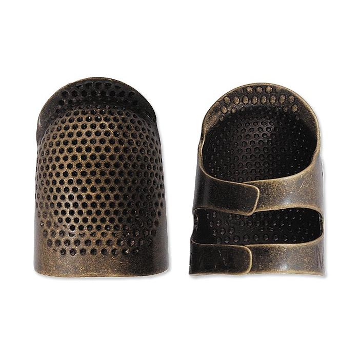 Open Sided Thimble · various sizes – Les Artisans Indiens du Québec